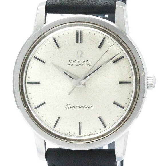 Omega | Accessories | Vintage Omega Seamaster Cal 552 Steel Automatic Mens Watch 6503 Bf569959 ...